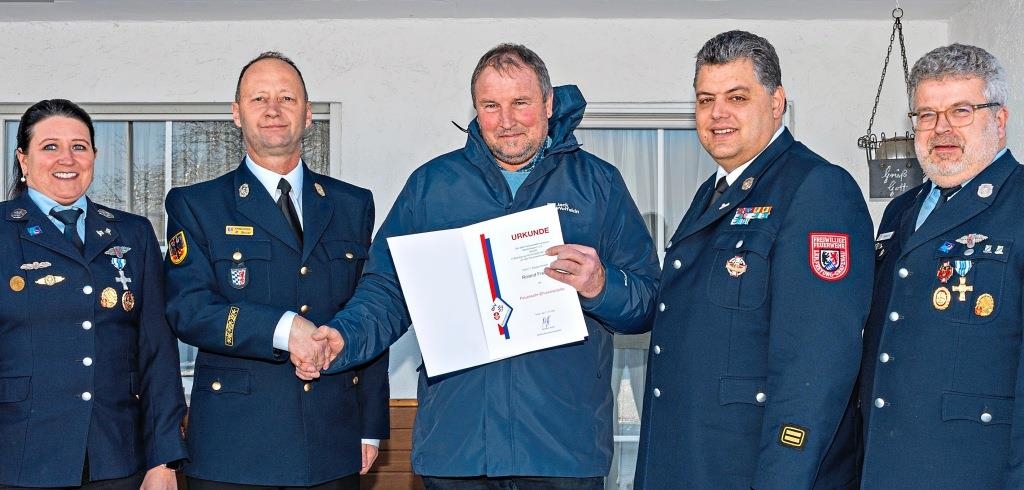Verdienstmedaille für den Bürgermeister
