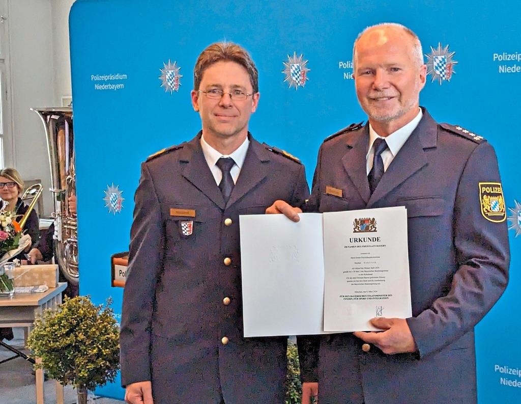 Simbachs Polizei-Chef geht in Ruhestand: „Würde jederzeit wieder ...
