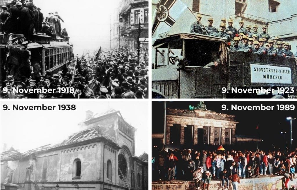 9. November: Was am „Schicksalstag“ der Deutschen alles passierte