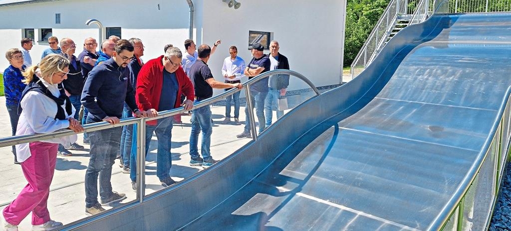 Freibad kurz vor der Neueröffnung
