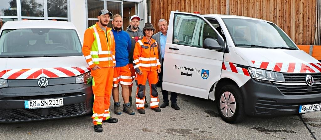 Zwei neue Fahrzeuge für den Bauhof