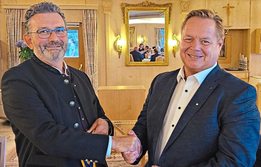 Rotary Club Traunstein hat einen neuen Präsidenten