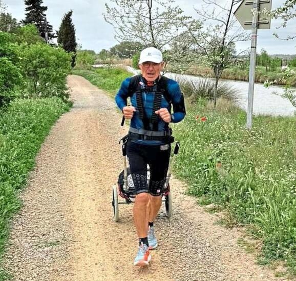 Jacques Castan ist gestartet: 1400 Kilometer von Carcassonne nach ...