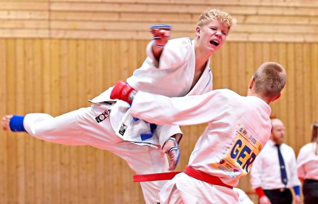 Gold für Elias Wiedemann: Ju-Jutsuka des TSV Freilassing überzeugt in der Salzachstadt
