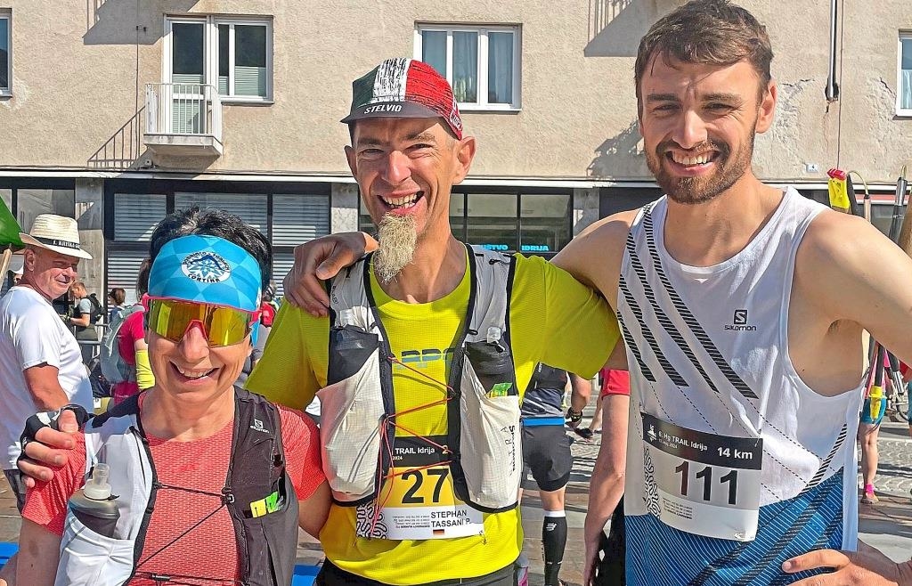 Läufer-Ehepaar Stephan und Barbara Tassani-Prell ebenfalls in Slowenien ...