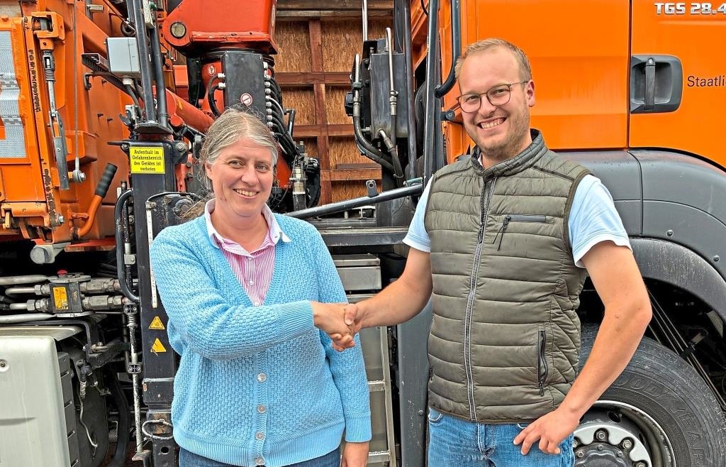 Nur 23 Jahre alt: Michael Hesel ist neuer Leiter der Straßenmeisterei ...