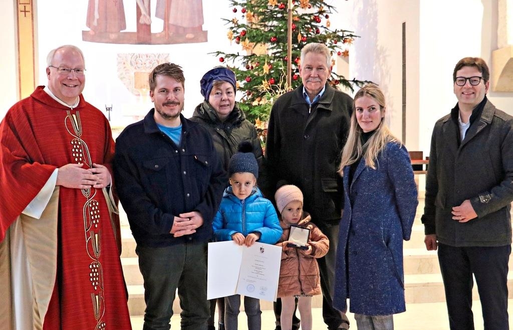 Günther Reithmeier erhält Stephanus-Plakette
