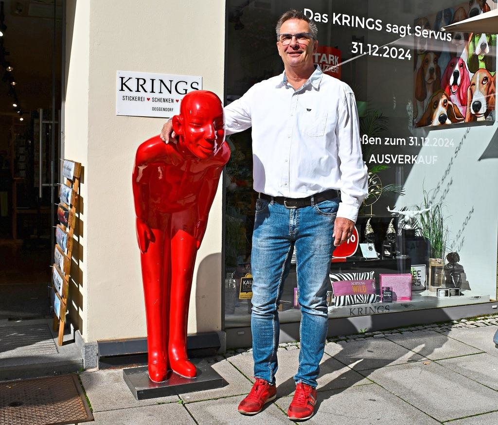 Warum Peter Krings seinen Geschenke-Laden in Deggendorf schließt