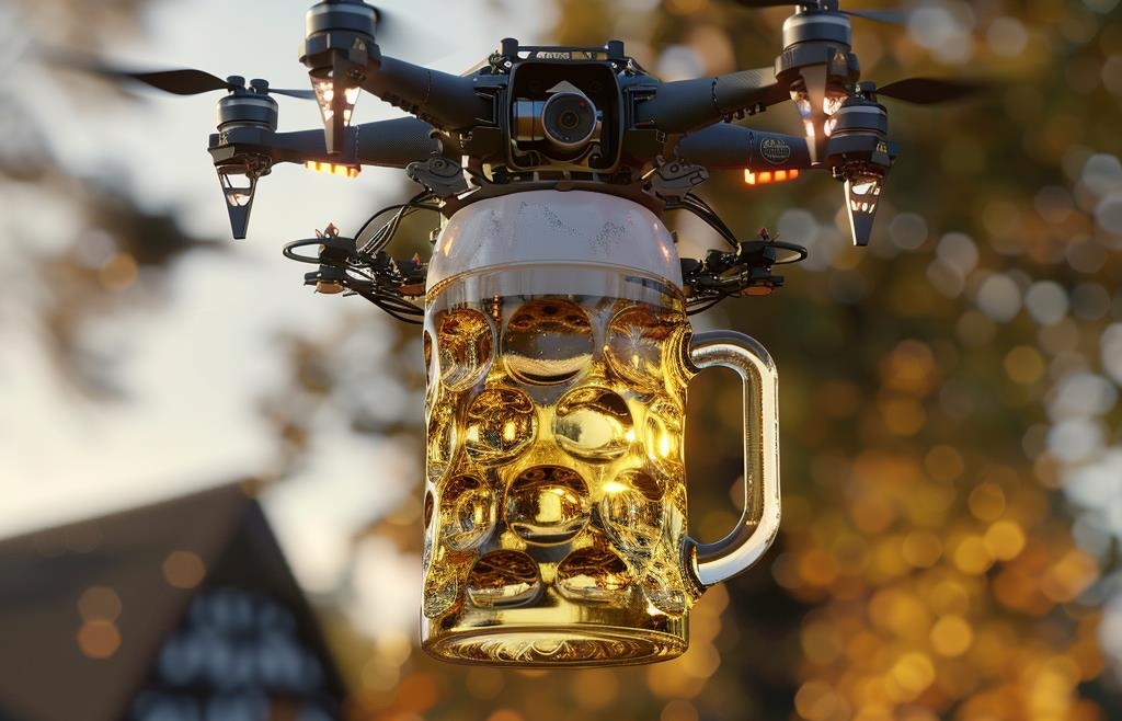 Das Bier kommt per Drohne: Das Frühlingsfest Zeitlarn setzt auf neue ...