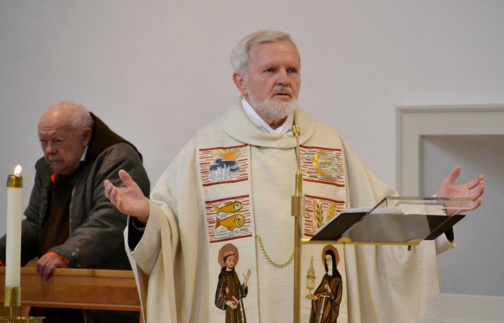Kapuzinerpater Bruder Georg Greimel ist seit 40 Jahren Priester
