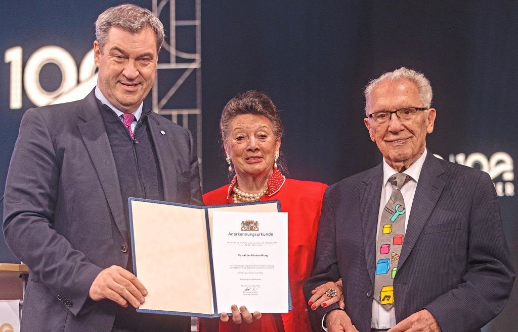 Ministerpräsident würdigt Lebenswerk des Freilassinger Unternehmers Max ...