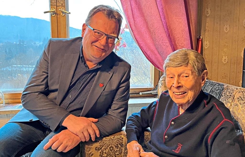 Walter Köhler aus Frauenau: Auch mit 100 vital und voller Lebensfreude