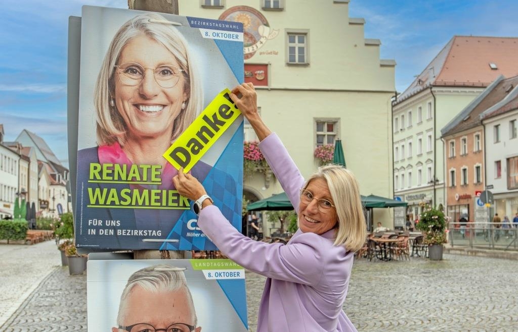 Renate Wasmeier im Bezirkstag