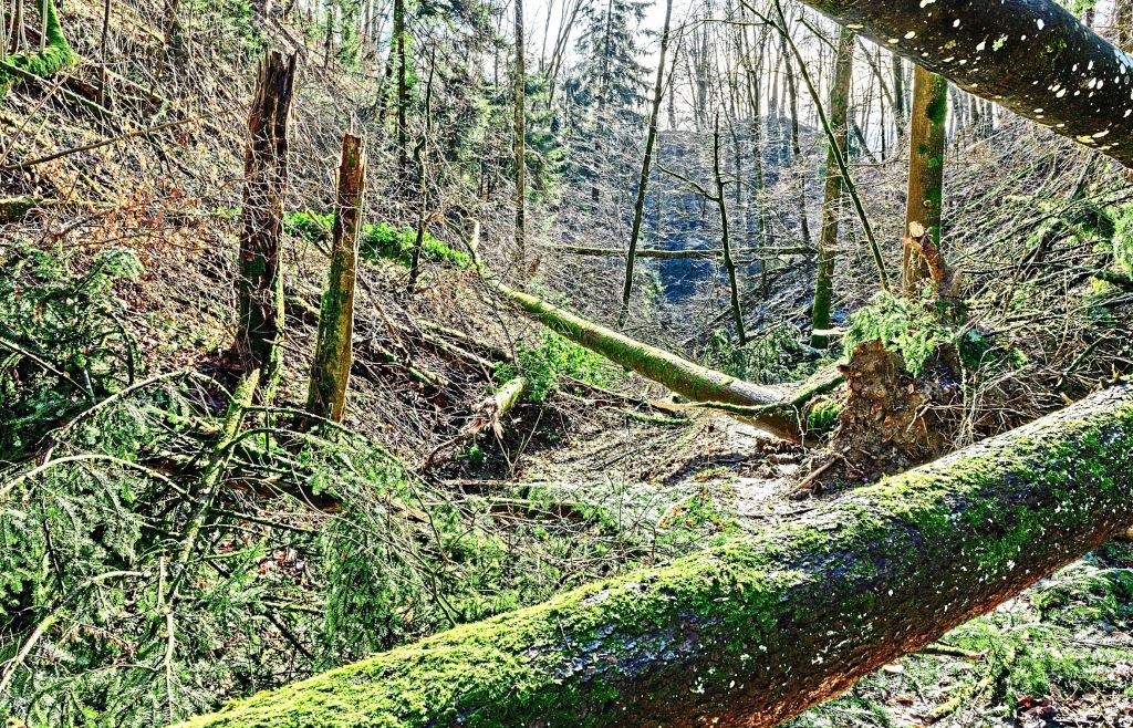 Wanderweg noch für Wochen unpassierbar