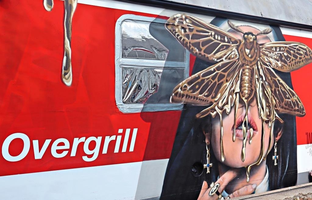 Kunst aus der Dose: Graffiti-Event am Freilassinger Bahnhof