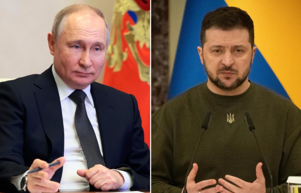 Zwei Präsidenten, zwei Welten - Wie sehr sich Selenskyj und Putin ...