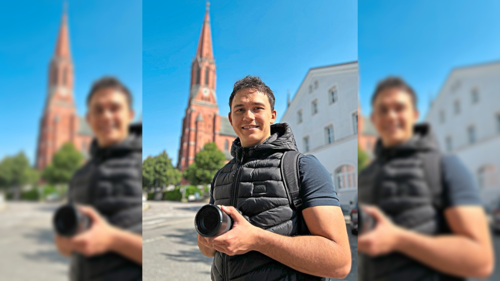 Student Johannes Bohenko (25) aus Zwiesel will den Bayerwald von seiner ...
