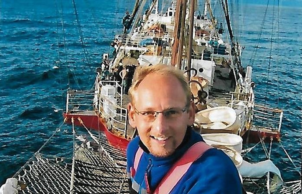 Christian Gödel aus Alkofen war auf einem ukrainischen Schulschiff ...