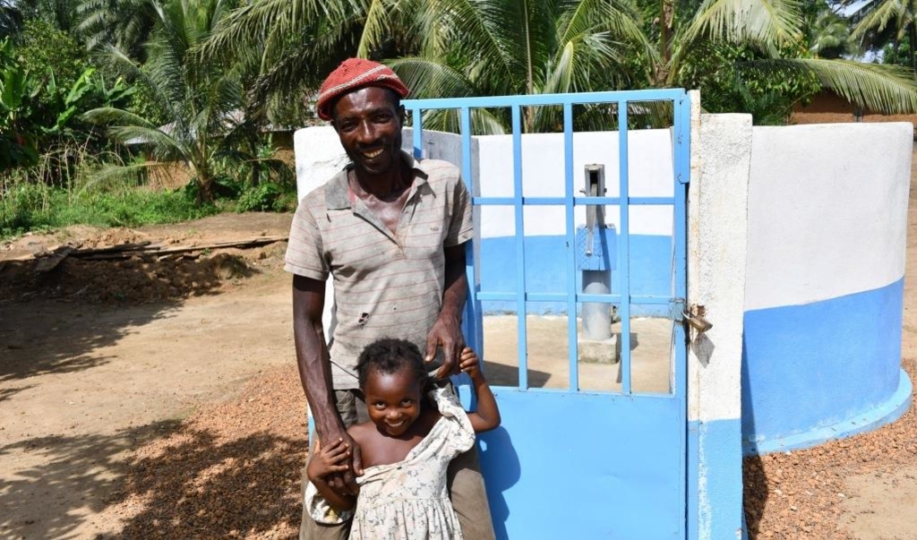 Waisenkind aus Sierra Leone dank Onkel und Welthungerhilfe versorgt