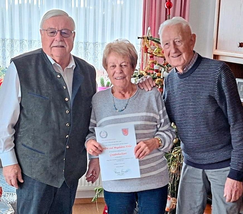 Sieben Jahrzehnte voller Liebe: Magdalena und Albin Höller aus Windorf ...