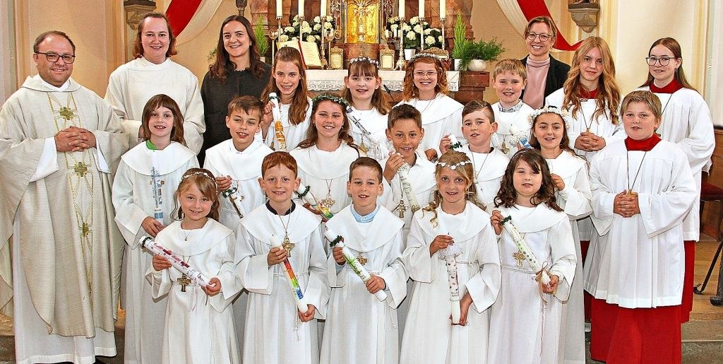 Erstmals am Tisch des Herrn