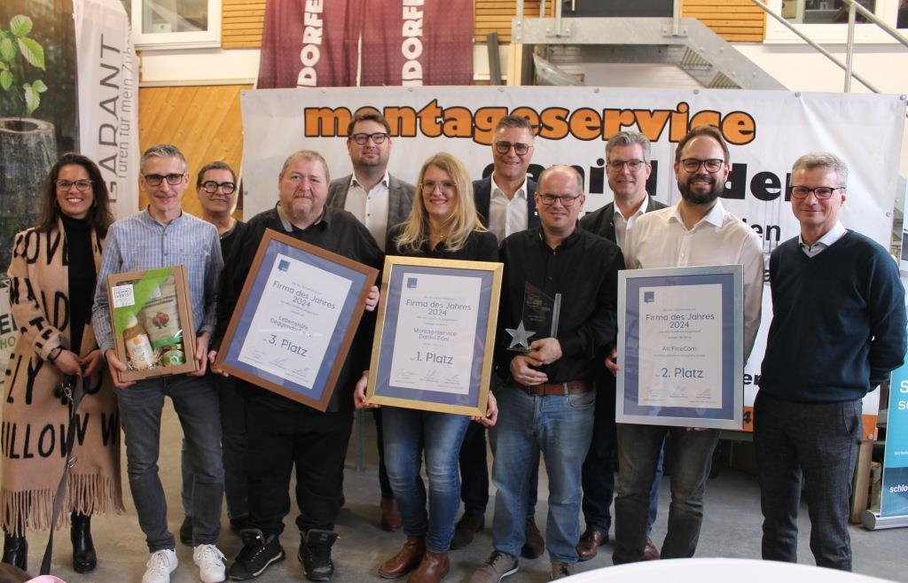 „Firma des Jahres“: Montageservice Daniel Eder aus Moos feiert den ...