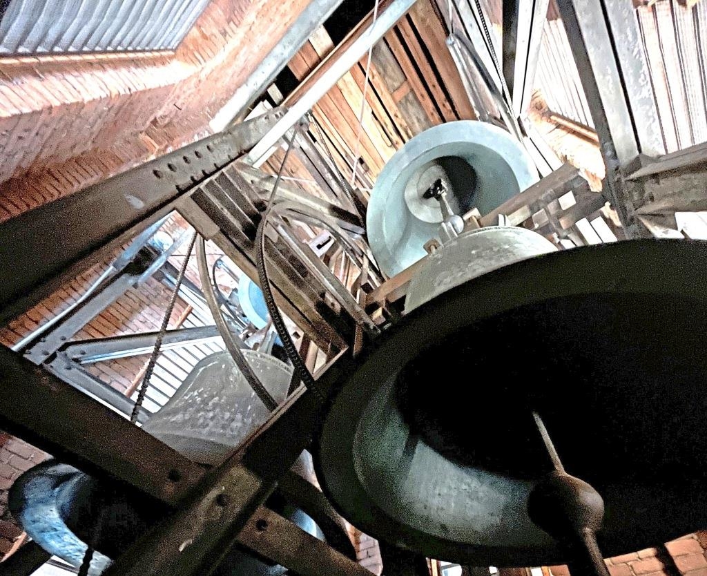 Bis hinauf zu den Glocken von Sankt Marien