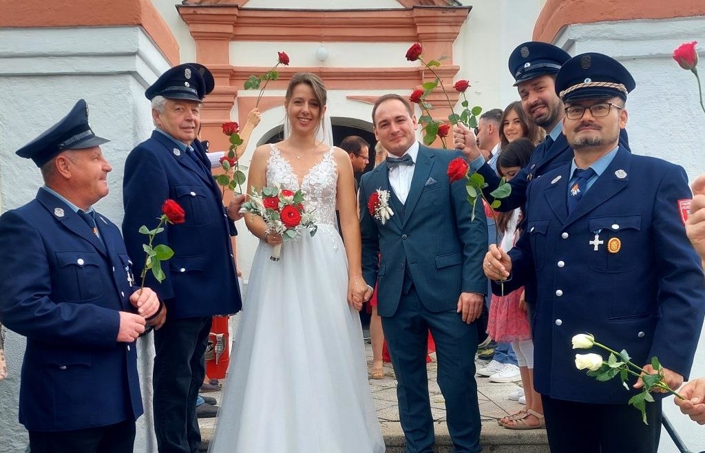 Nicole und Michael Lex haben in Reichersdorf geheiratet