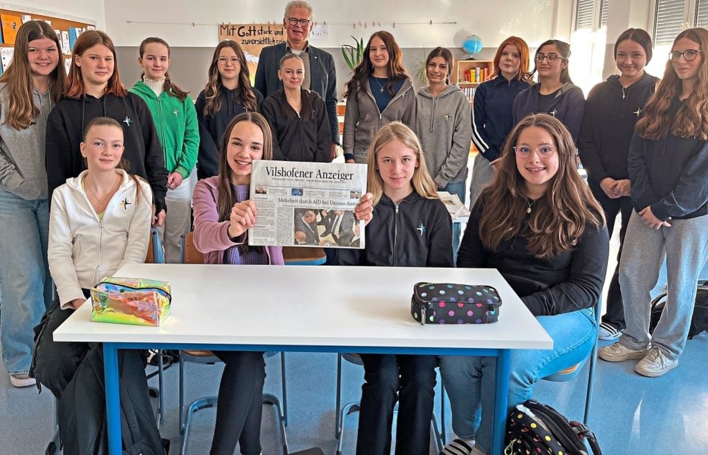 Achte Klassen der Columba-Neef-Realschule Neustift sprachen mit VA ...
