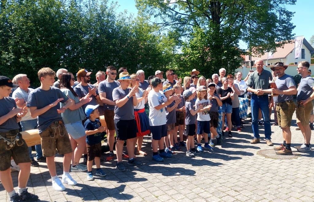 Ein Feuerwehrheld im Einsatz: Hl. Florian für Christoph Lermer