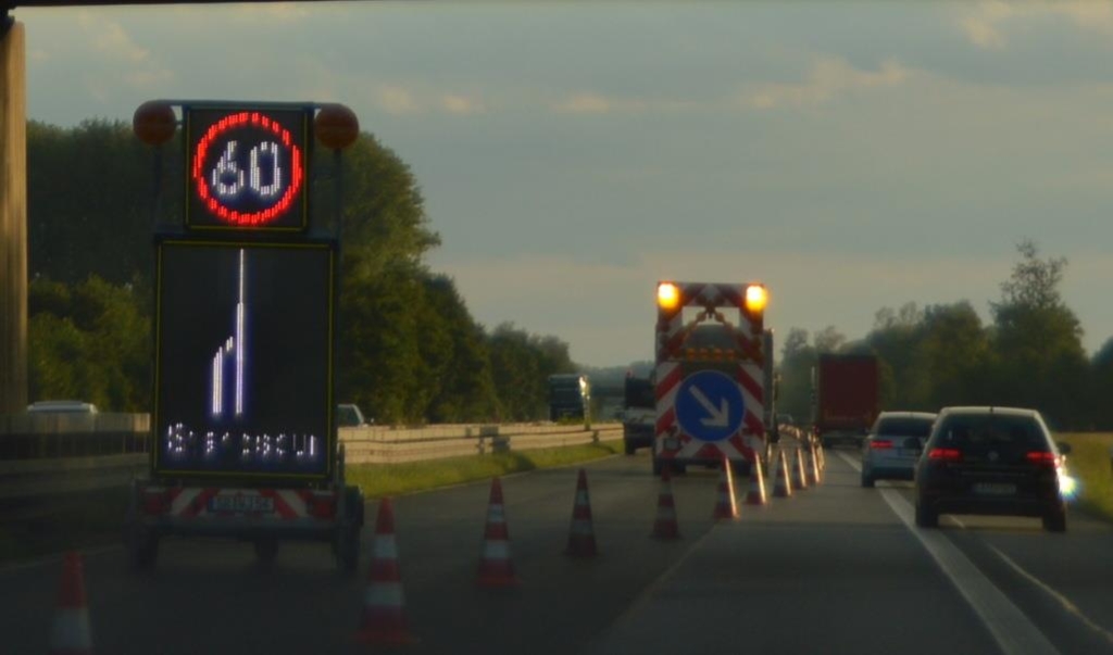 Bauarbeiten sorgen immer wieder für Stau auf der A92 zwischen Pilsting ...