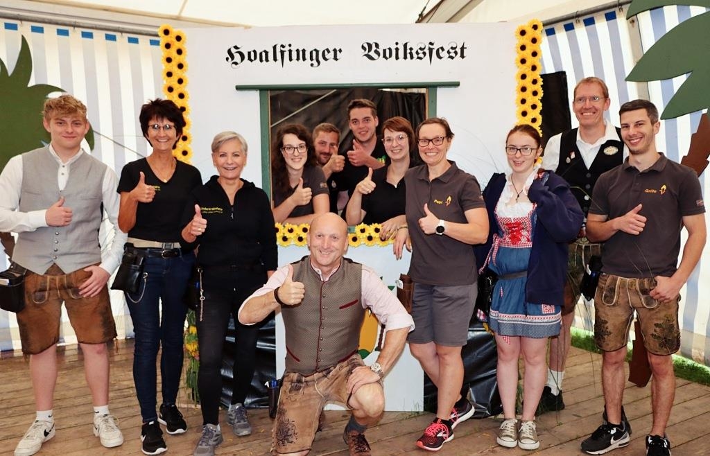 Mit dem traditionellen Benefizkonzert endet das Haidlfinger Volksfest ...