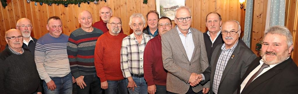 Manfred Langer übergibt an Walter Wilhelm