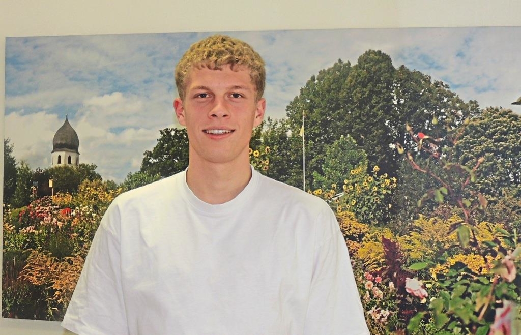 Jonas Kronbichler macht sein freiwilliges soziales Jahr in Traunreuter ...