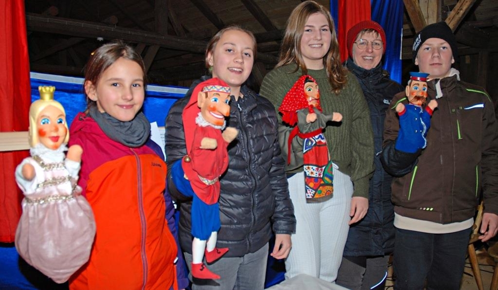 Wo der Kasperl den Nikolaus trifft