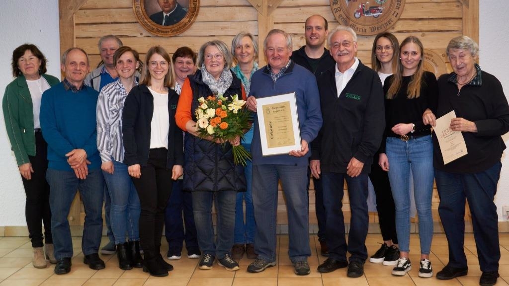 Georg Duldinger zum Ehrenmitglied der Bergschützen Voglarn ernannt