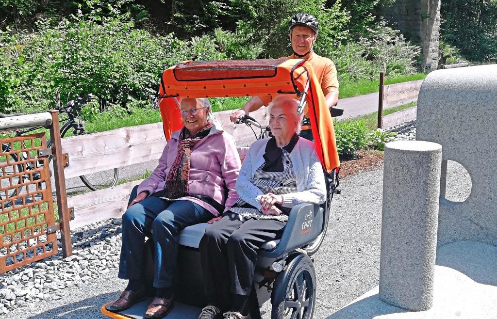 Rikscha war 1600 Kilometer unterwegs