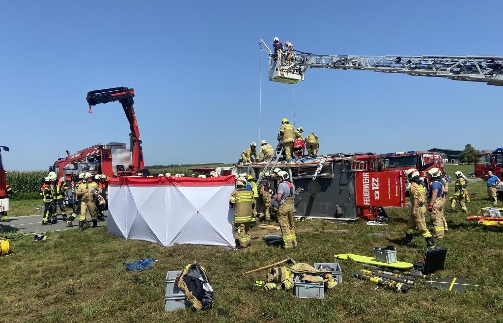 Nach Unfall: Feuerwehr Oberndorf hat Schock verdaut und bedankt sich ...