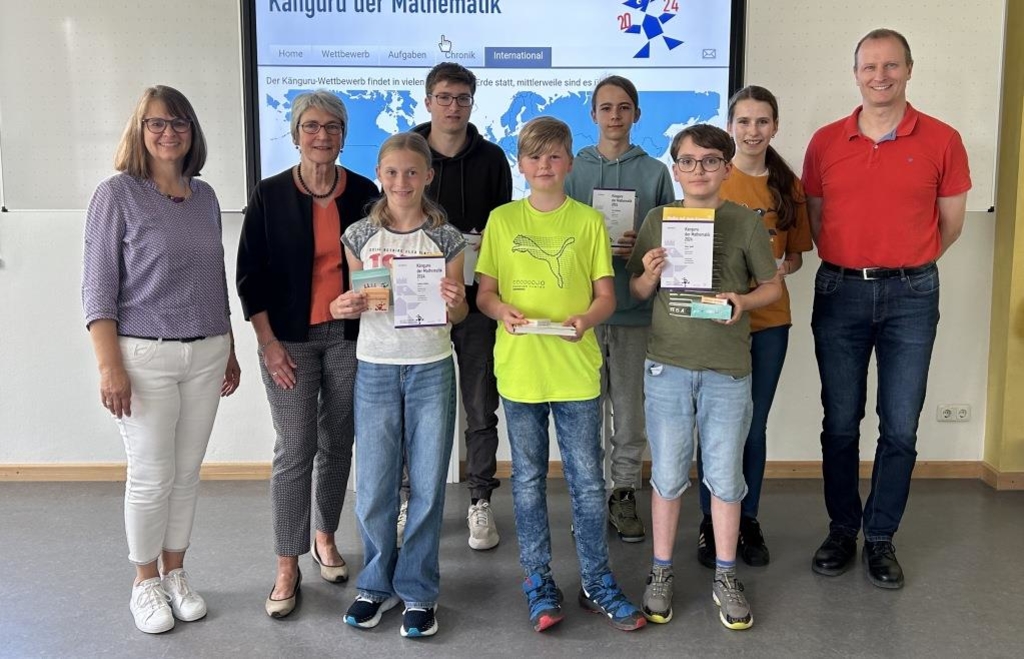 Sechs Landauer Gymnasiasten werden im„Känguru-Wettbewerb“ ausgezeichnet