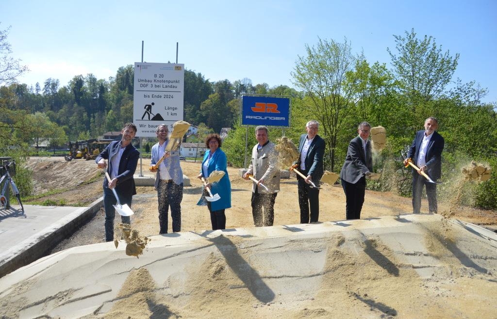 Auf der B20 wird Landau-Mitte gesperrt – Umbau des Knotenpunktes gestartet