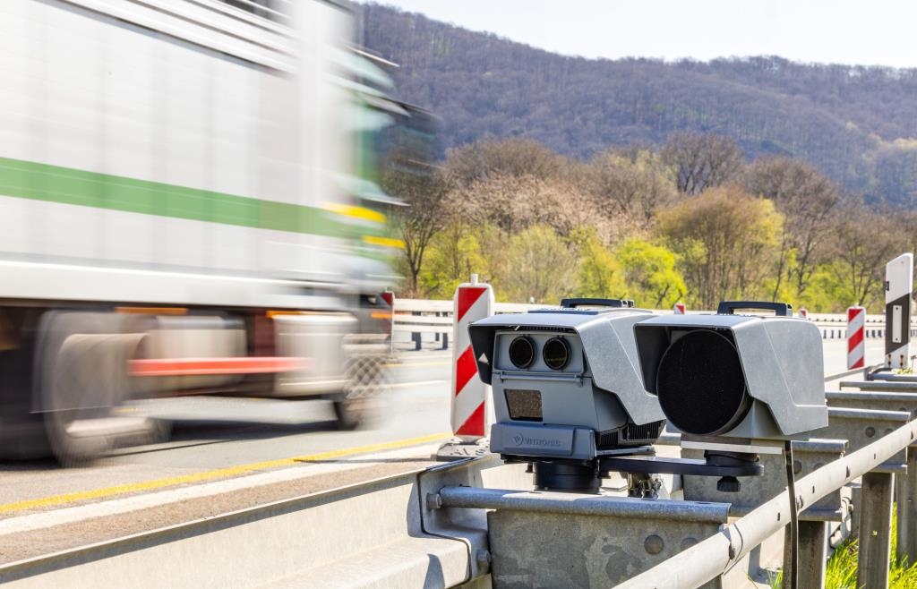 Auf Der Autobahn Geblitzt