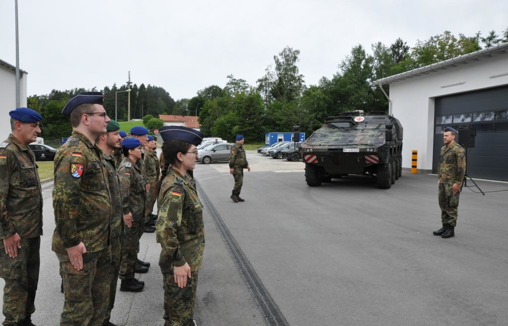 Bayerwaldkaserne in Regen hat jetzt ein Sanitätszentrum