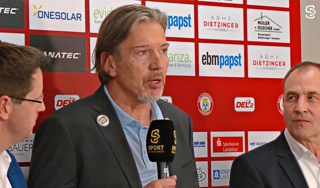 Uwe Krupp ist da – Der EV Landshut stellt seinen neuen Trainer vor