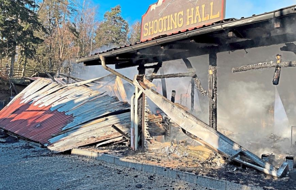 Nach dem Großbrand: Ministerpräsident Markus Söder besucht Pullman City
