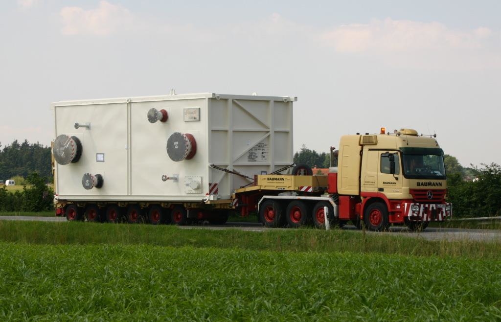 Schwertransport geplant: Linde liefert 48 Tonnen schwere Coldbox nach Algerien