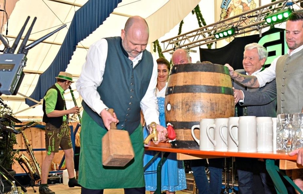 Das Volksfest hat begonnen: Garching ist in Feierlaune