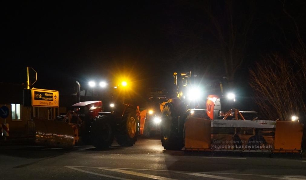 Der Bauernprotest in Bildern