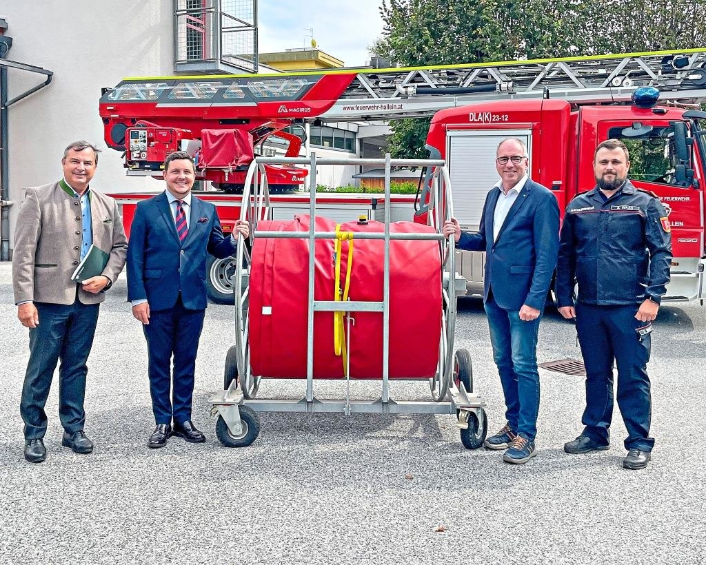 Flood Tubes für den Hochwasserschutz