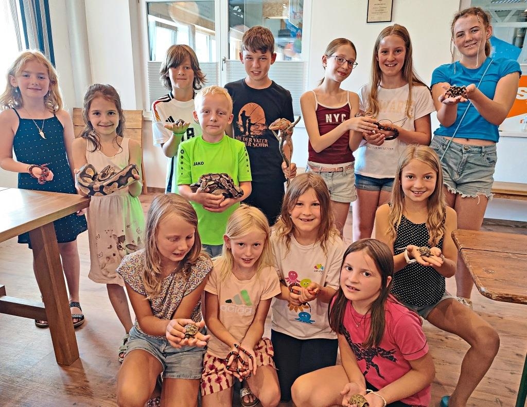 Echsen und Schlangen: „Tierisch spannendes“ Ferienprogramm in ...