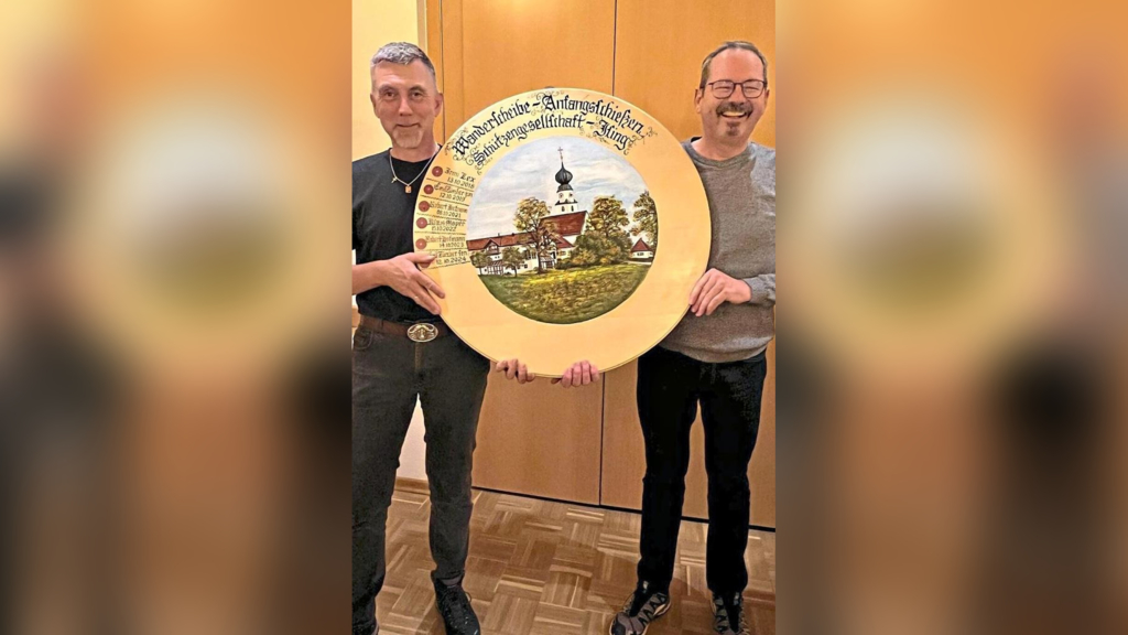 Robert Hofmann gewinnt die Anfangsscheibe